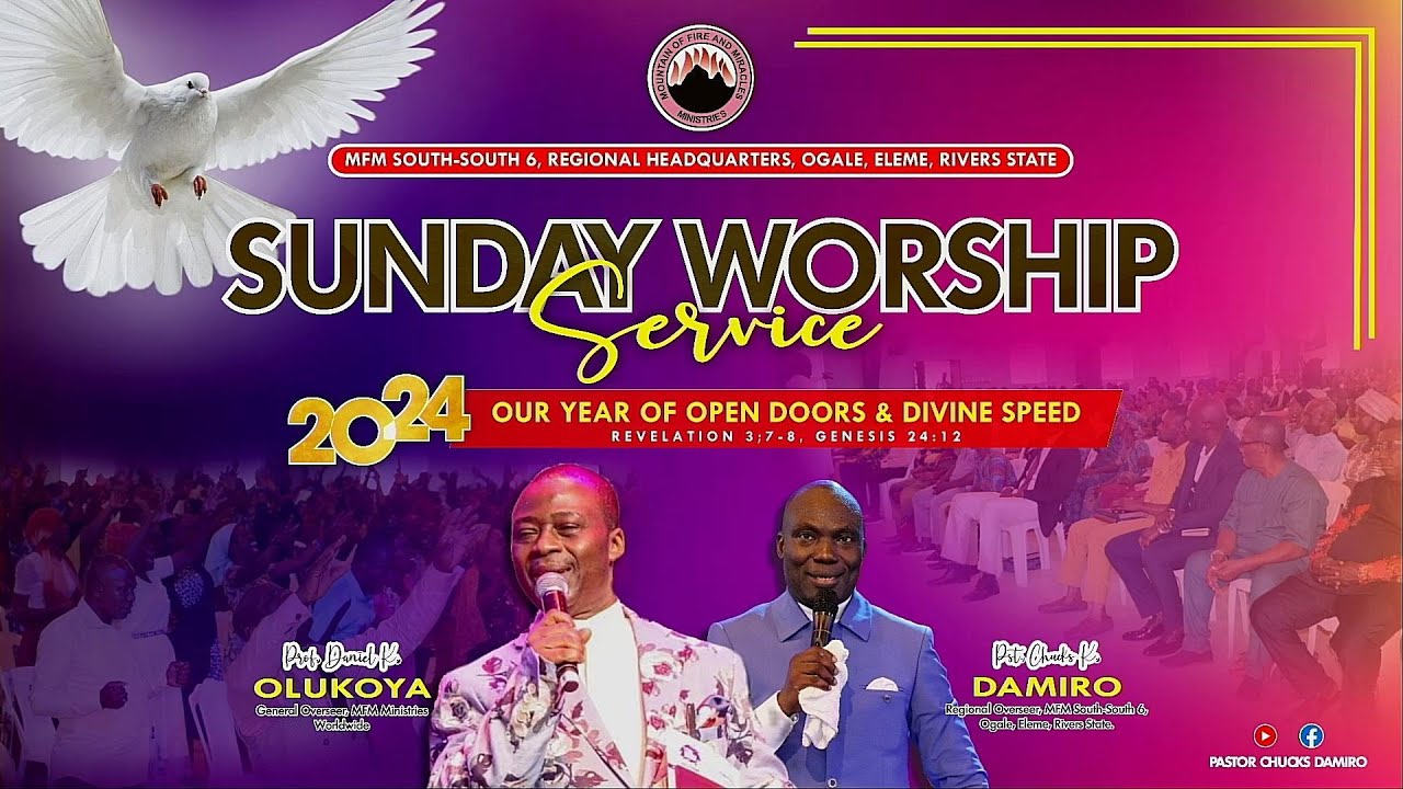 SUNDAY SERVICE, 11TH AUGUST 2024 @ MFM S/S 6 REGIONAL HQTRS, ELEME ...