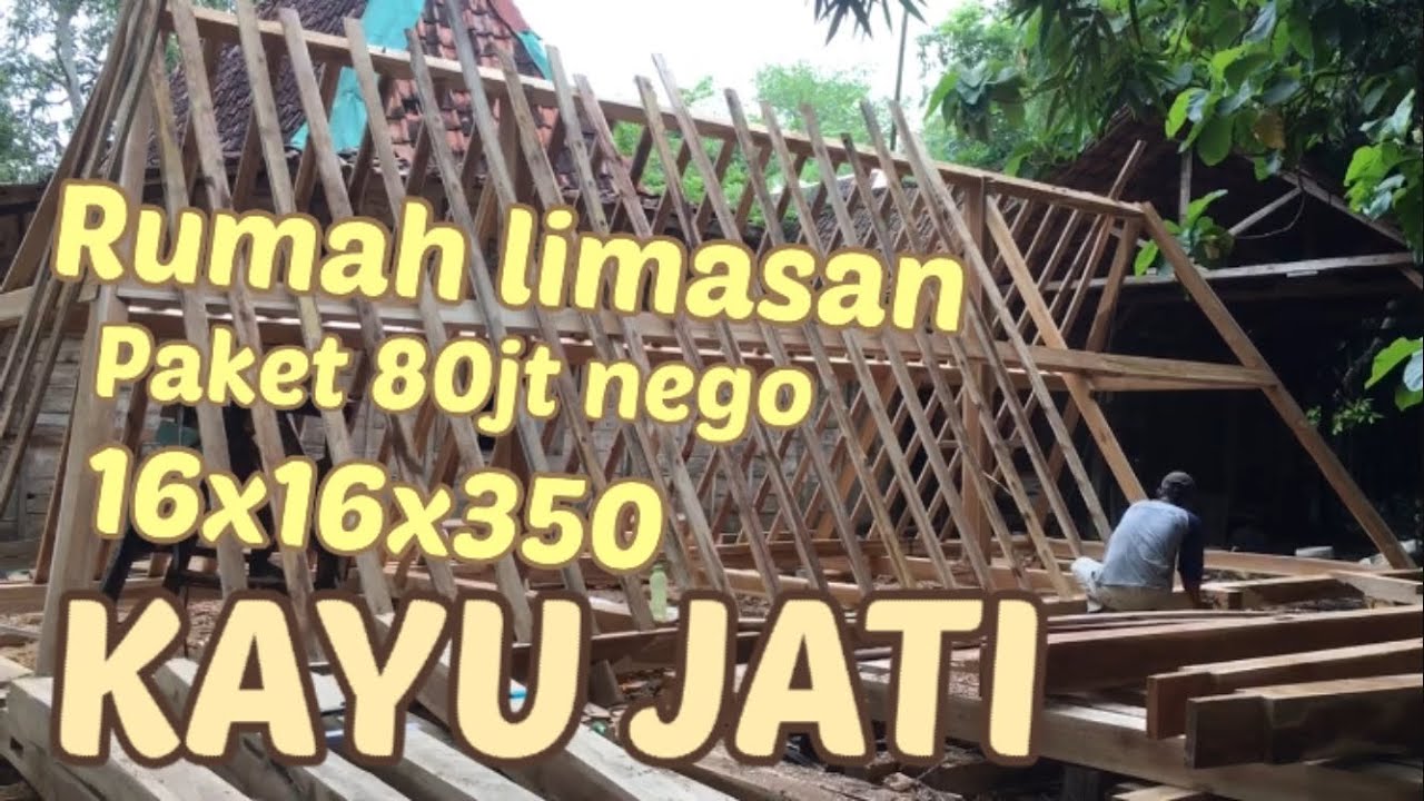 Pesanan limasan paket 80jt nego sakpolle|| java house price 80 million ...