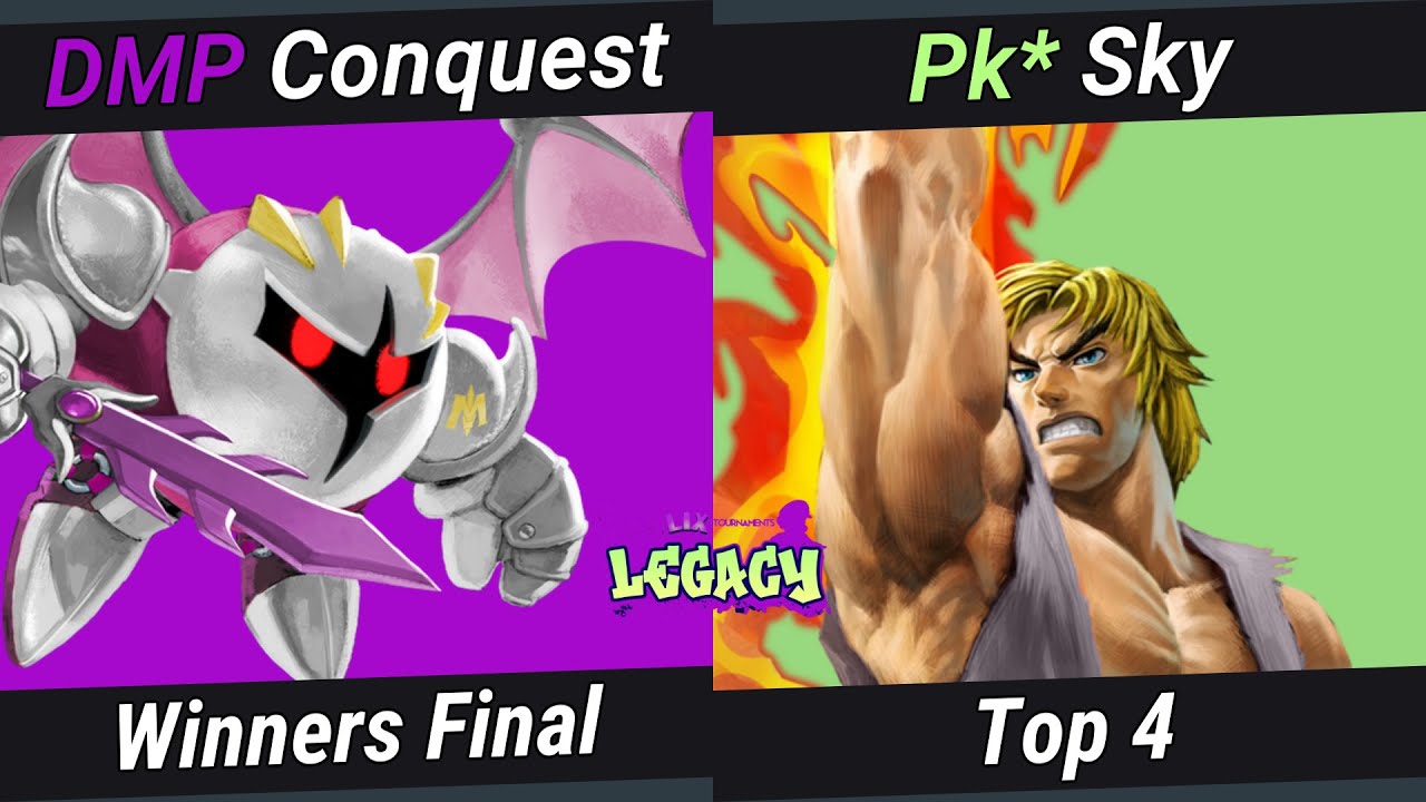 Legacy - Top 8 - Winners Finals - Conquest (Ridley, Meta Knight) vs Sky ...