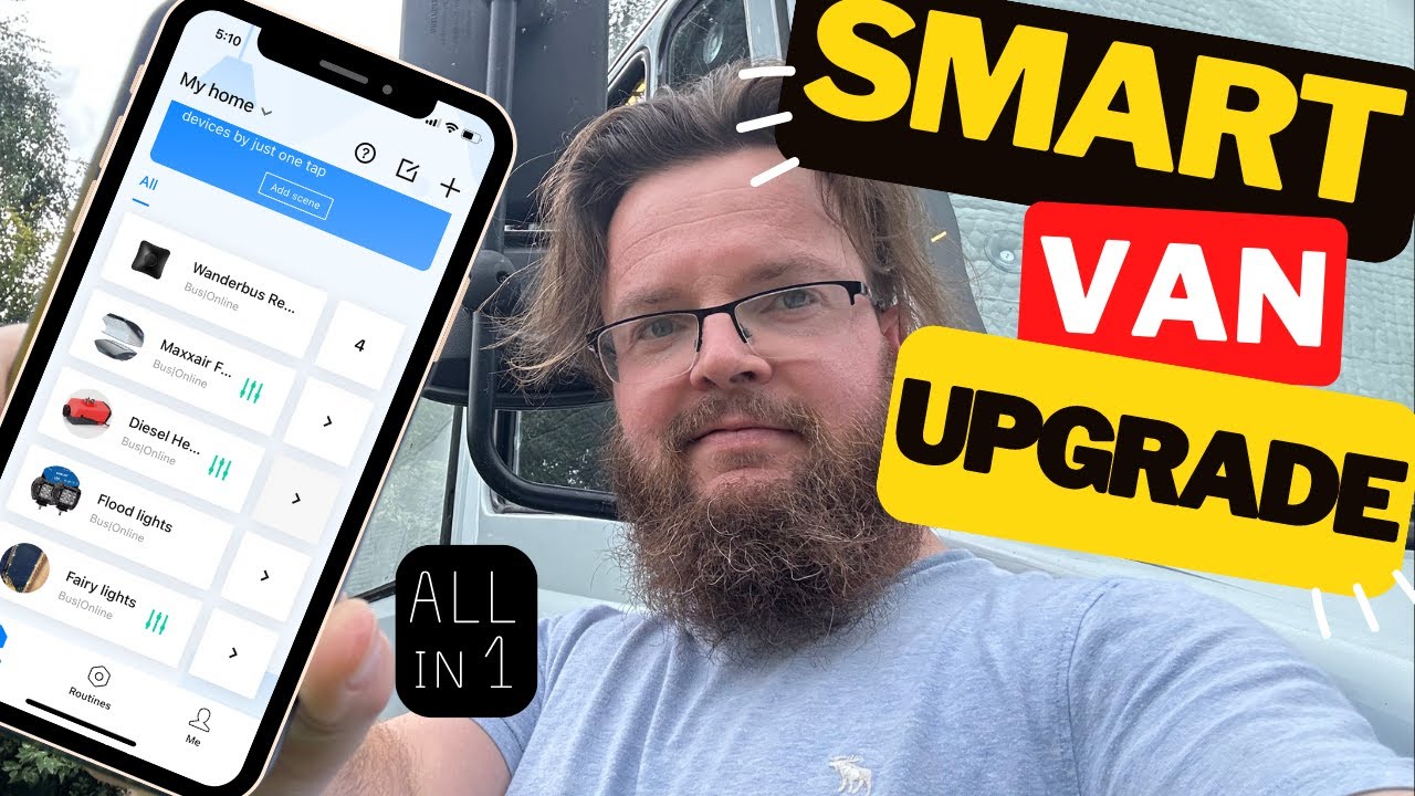 Smart Van Upgrade - Control Fans, Diesel Heater Or ANY 12V Electrics ...