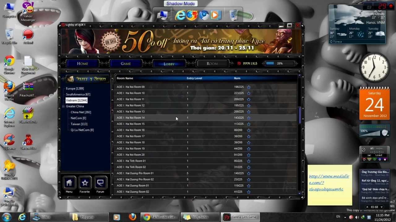 How to download and install Garena Plus to play AOE online - YouTube