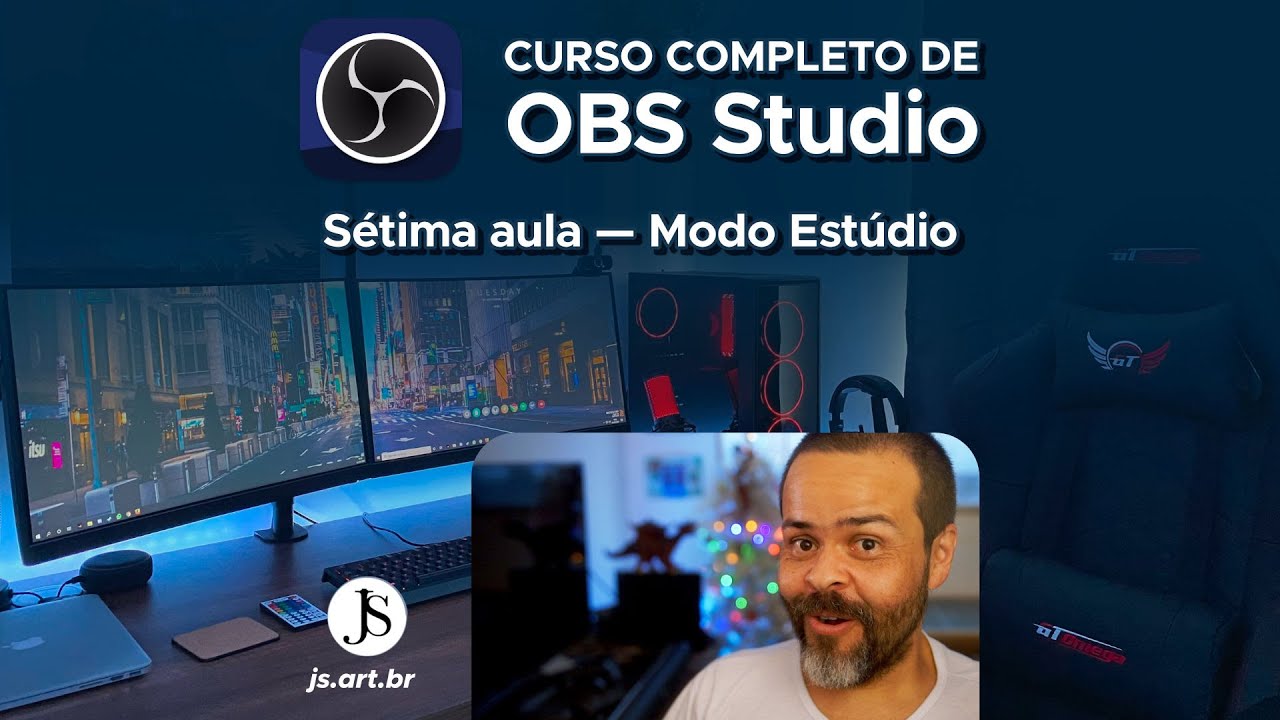 Curso de OBS — Modo Estúdio — Aula 07 — Aprenda OBS comigo! - YouTube