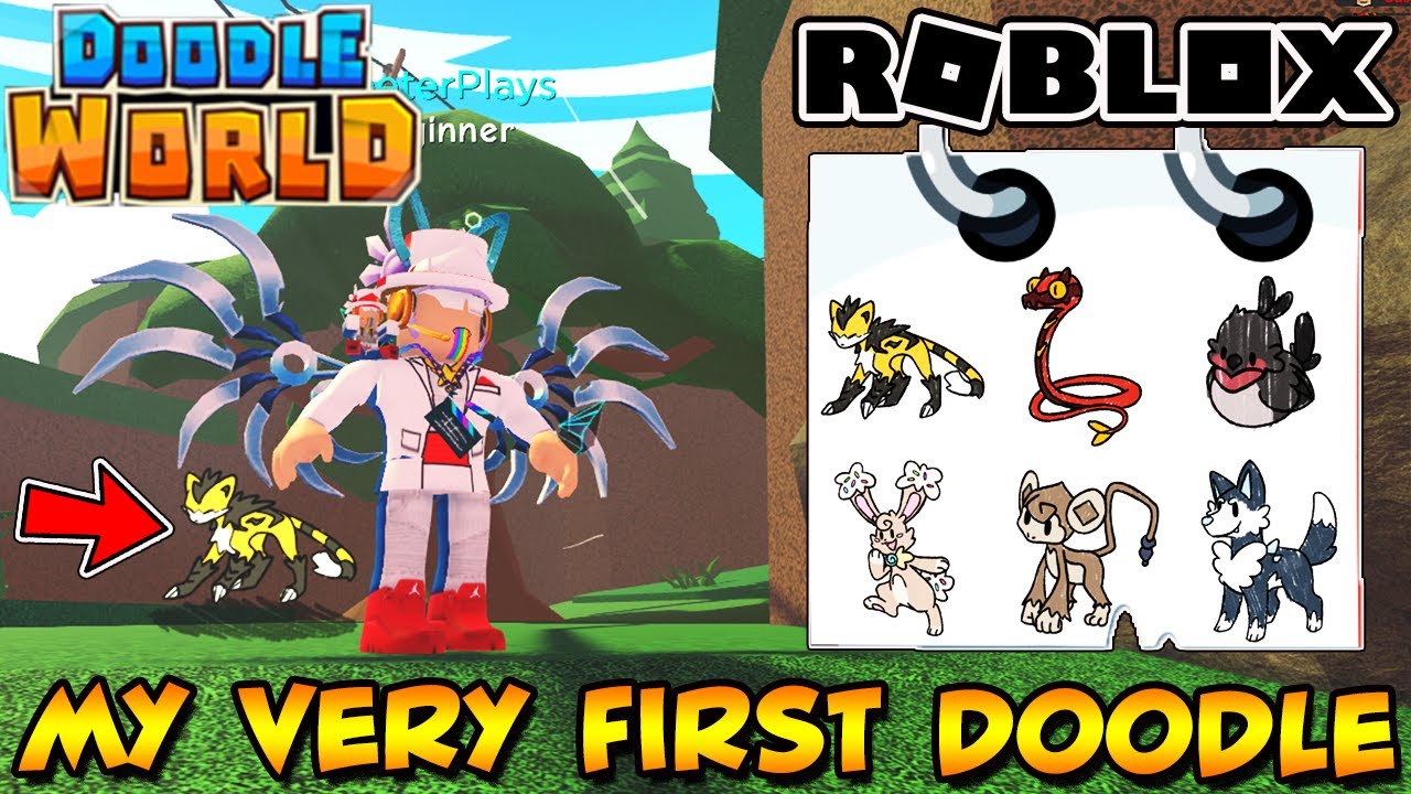 🔴 DOODLE WORLD LIVE (Roblox) - Let's Doodle This! - YouTube