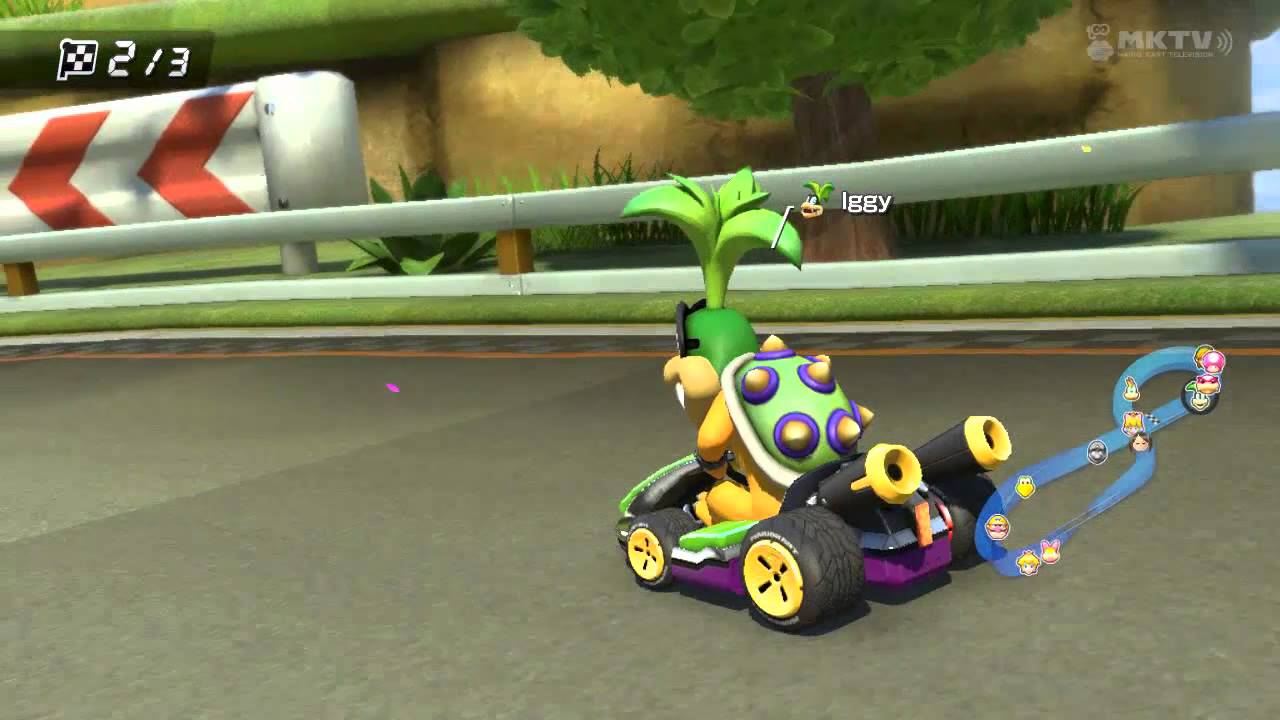 Wii U - Mario Kart 8 - Hit And Run Shell Race - YouTube