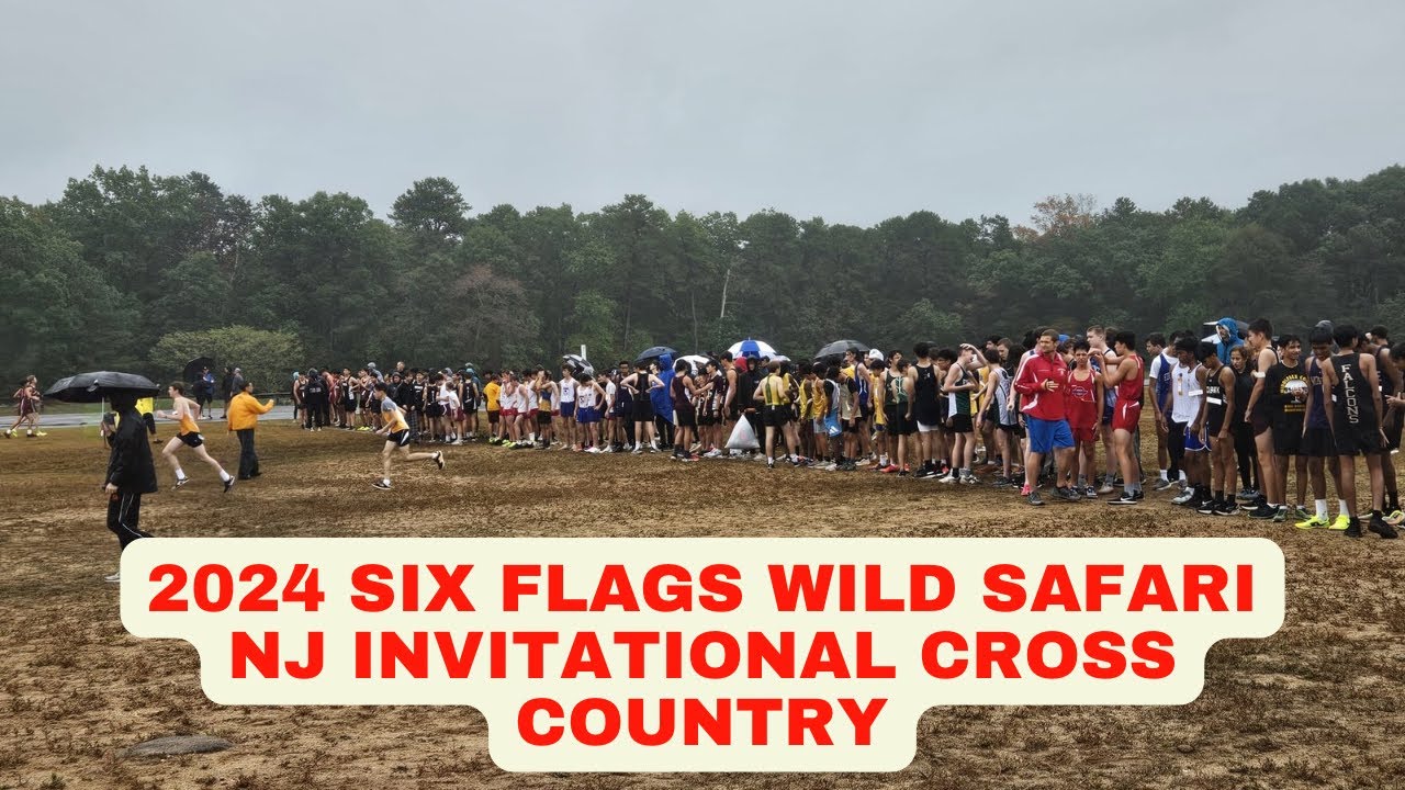 2 Mile Run Competition in NJ 2024 Six Flags Wild Safari Invitational ...