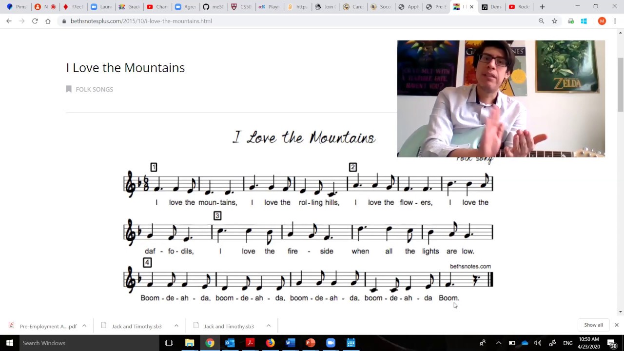 I Love the Mountains (K-2) - YouTube