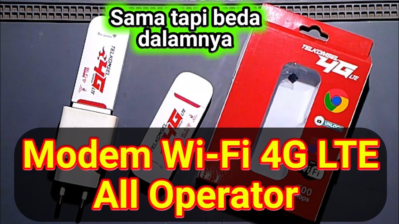 Modem usb Wi-Fi 4G LTE all operator tidak ada tombol reset @TanganSiji ...