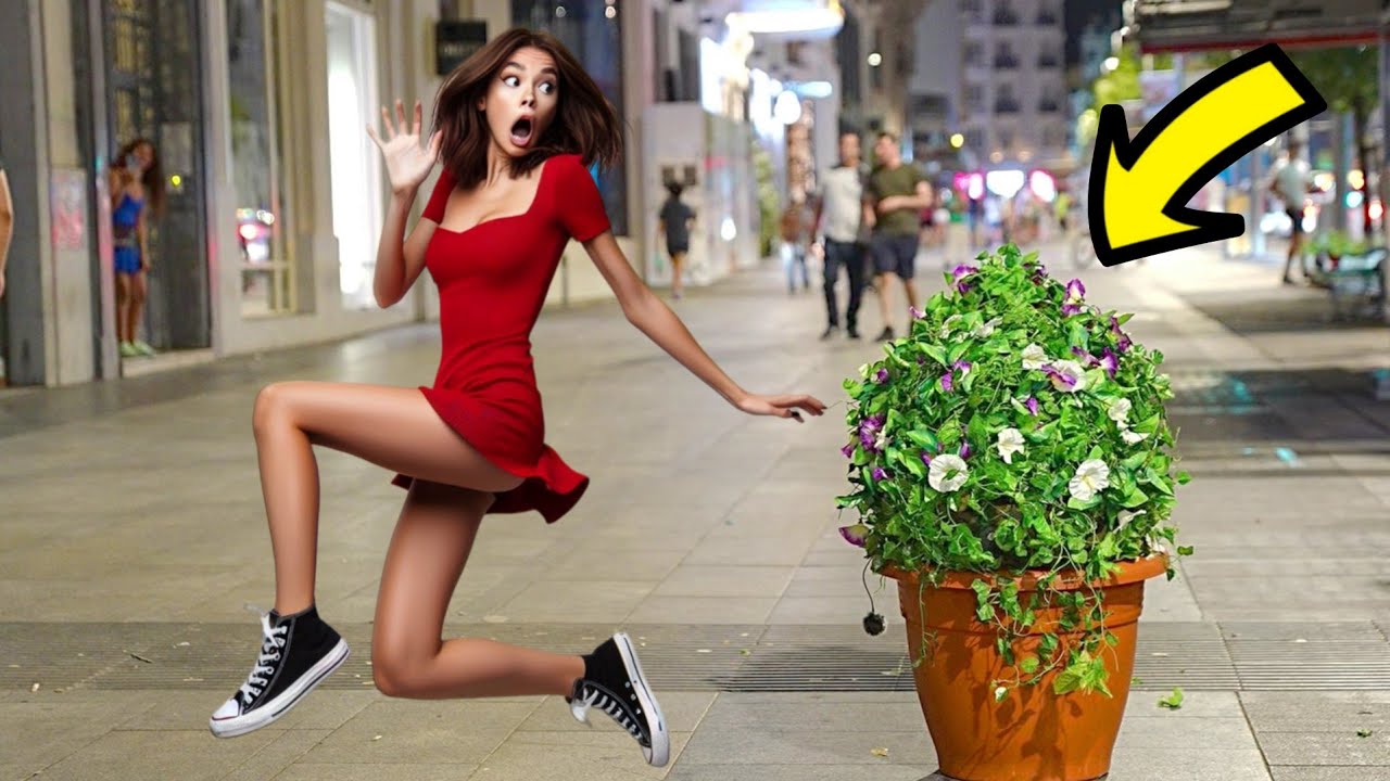 Bushman Prank Scaring People: The Best Scares !! - YouTube