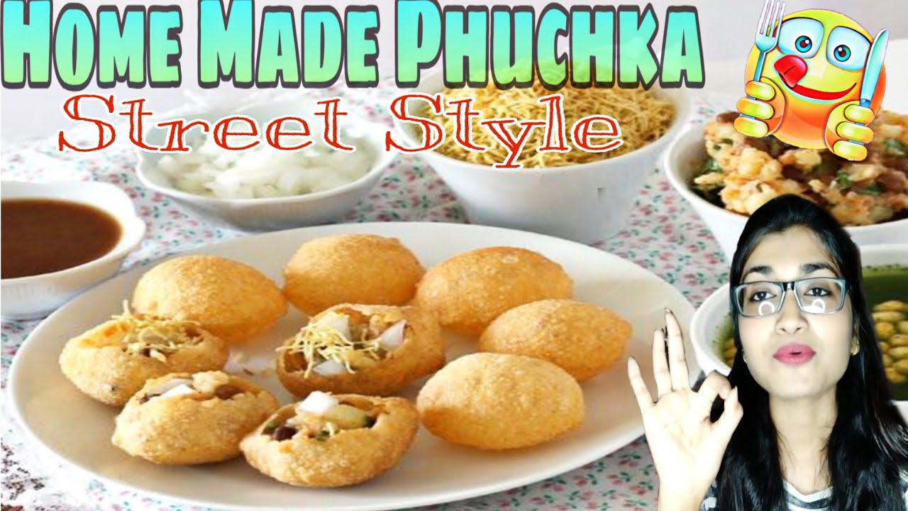Phuchka Recipe | Indian Street Food | Home Made Food Ep-3 - YouTube