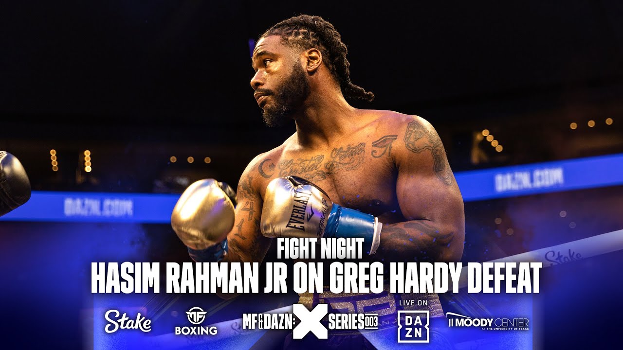“I’ll be back!” - Hasim Rahman Jr on his defeat to Greg Hardy | Misfits ...