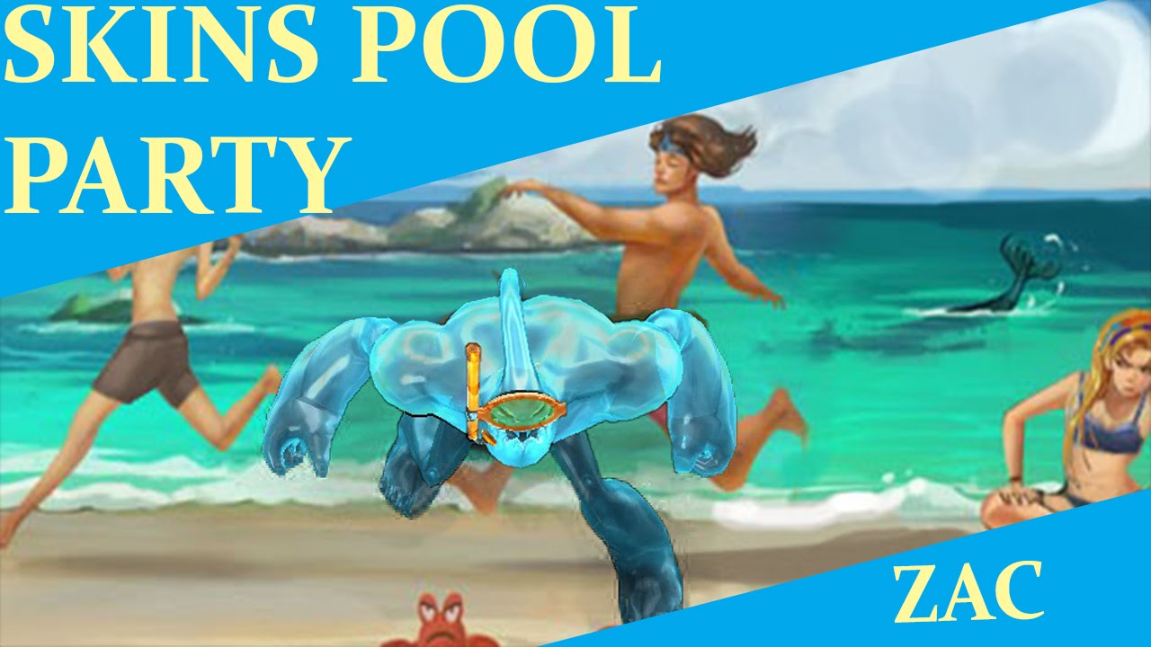 NoticiasLOL | Nueva Skin: ZAC Fiesta en la Piscina | League of Legends ...