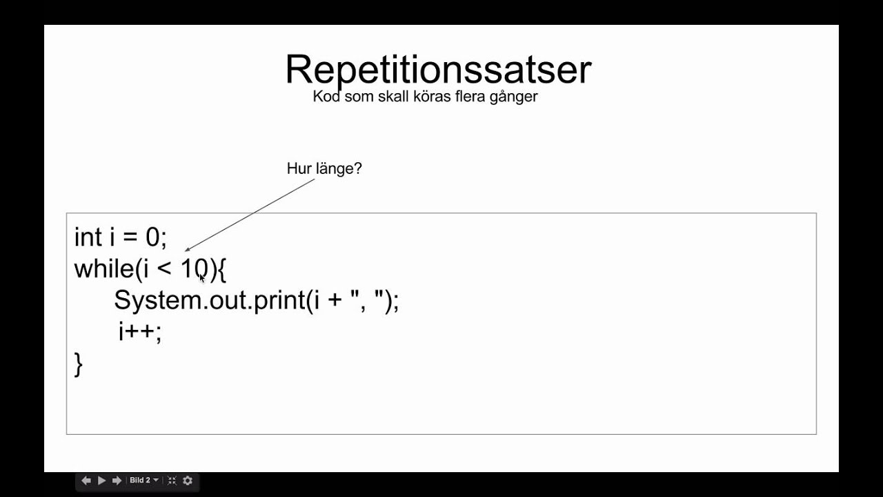 While-satsen - YouTube