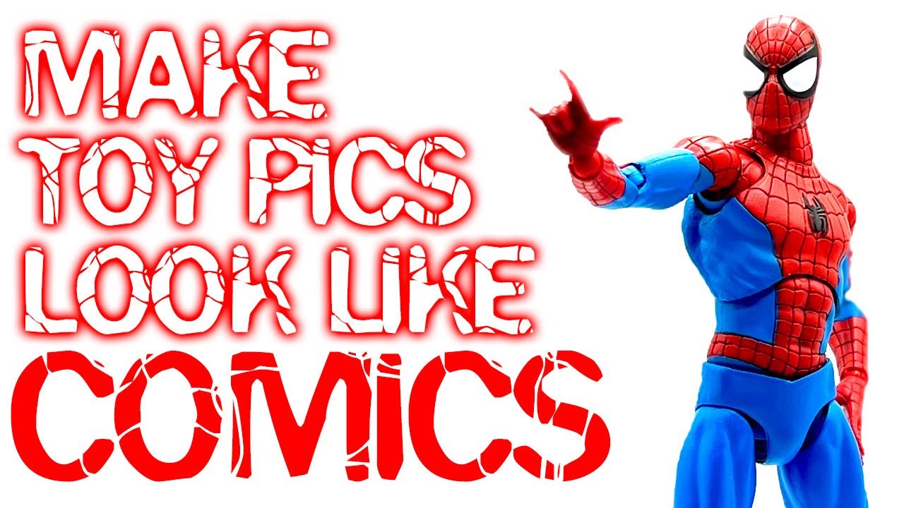 Turning Toy Photography Into a Comic Book Panel, w/ Mafex Classic ...