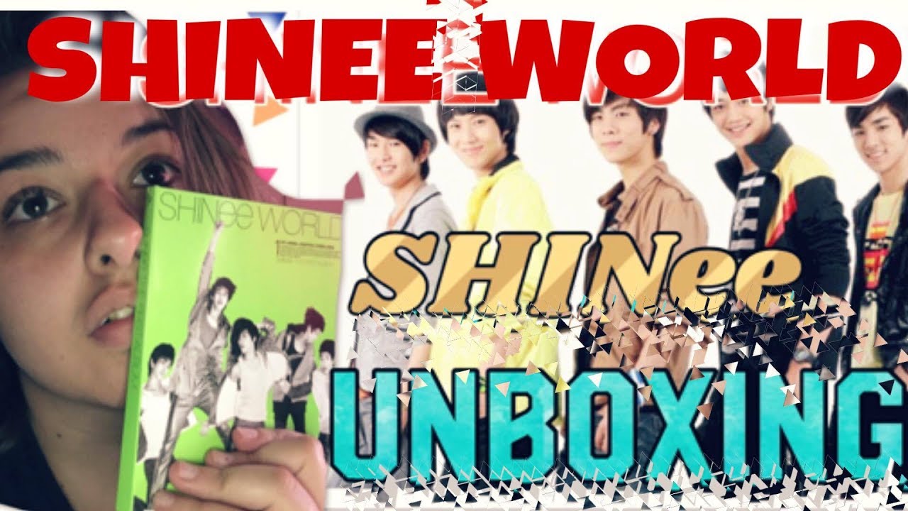 UNBOXING SHINEE "SHINee World" ALBUM - YouTube