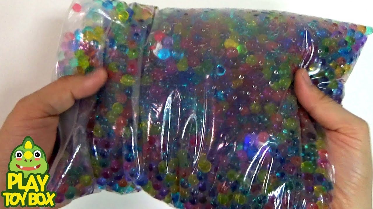 Orbeez Color Bag Slime Monster Squishy Stretchy Slime - YouTube