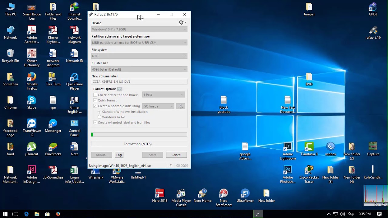 របៀបតម្លើង Windows តាម USB Flash | Install Windows via USB Flash - YouTube