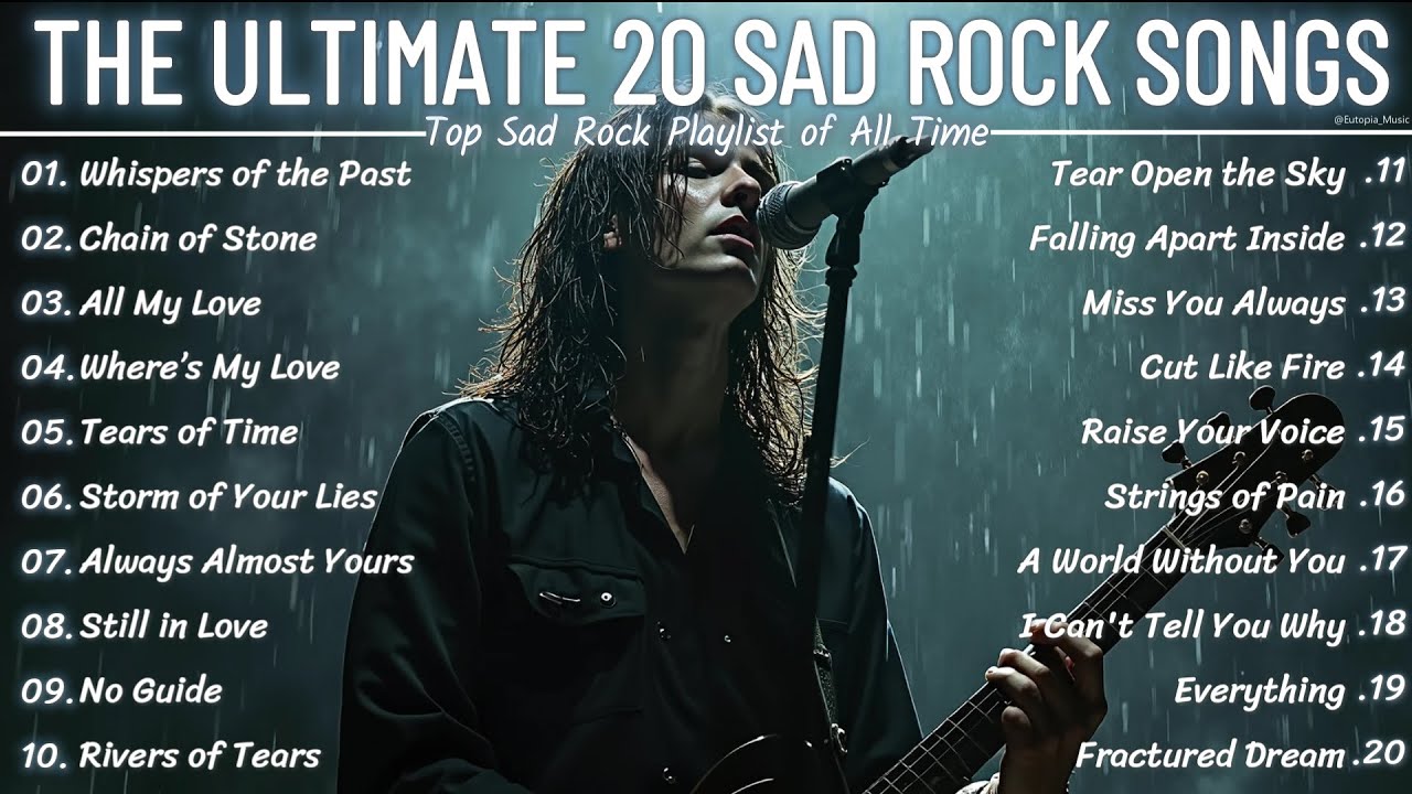 THE ULTIMATE 20 SAD & EMOTIONAL ROCK SONGS 2025 🥀🔥 | FANTASTIC ...