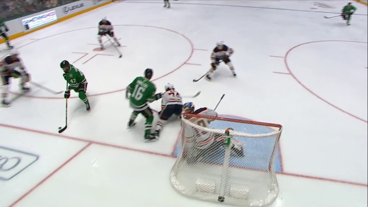 John Klingberg ties the game on the powerplay! Dallas Stars vs Edmonton ...
