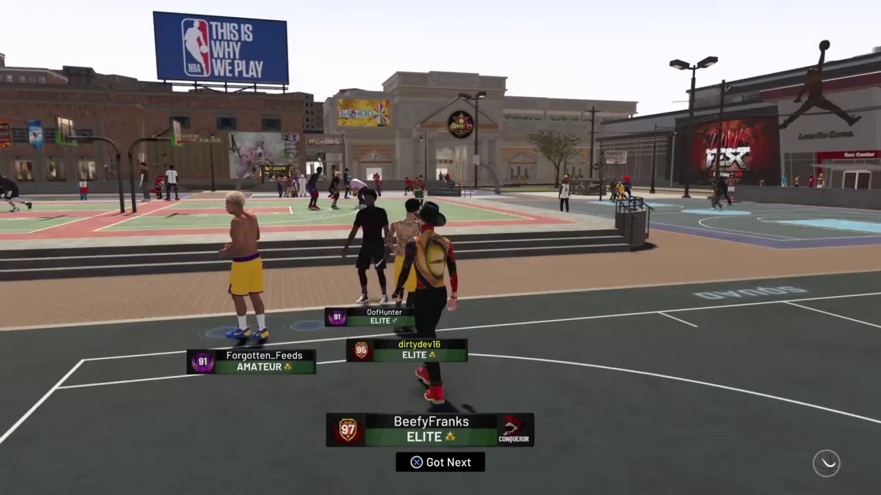 NBA 2k19 Park ISO 97 PURE POINT FORWARD - YouTube
