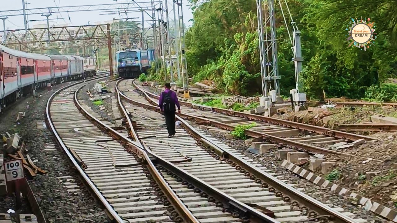 Impressive Velocity of the Udyan Express Coupled with the WAG 7 ...