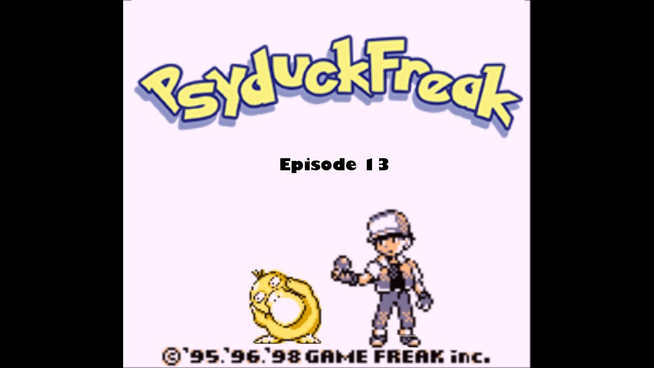 Pokemon Blue PSYDUCK play though EPISODE 13 - YouTube