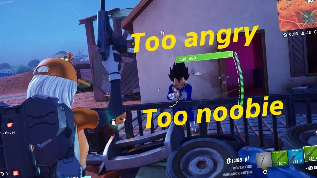 Too angry too noob #Fortnite - YouTube