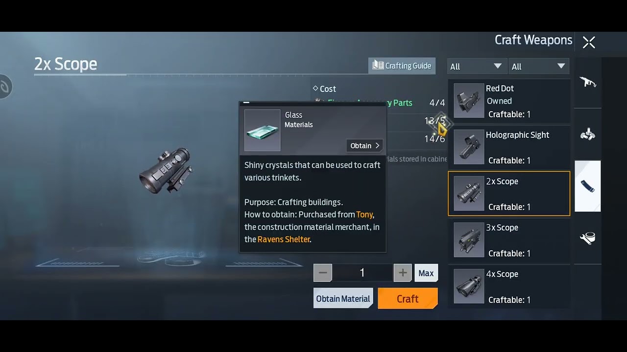 Undawn Craft A Scope Tutorial Mission Dawn Awakening Beginner Guide ...