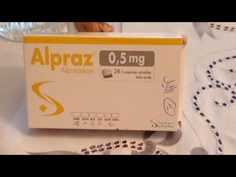 دواء ALPRAZ 0,5mg لعلاج القلق والتوتر ومشكل النوم - YouTube