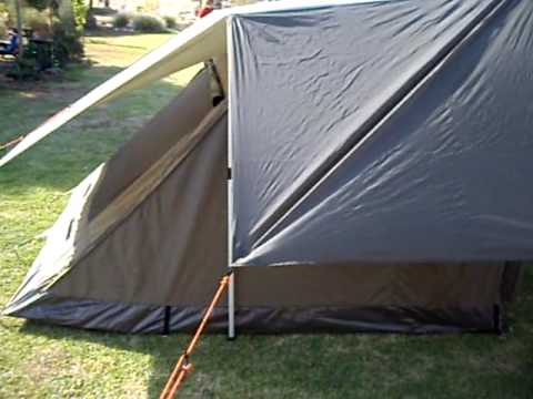 Oztent RV5 with fly - YouTube