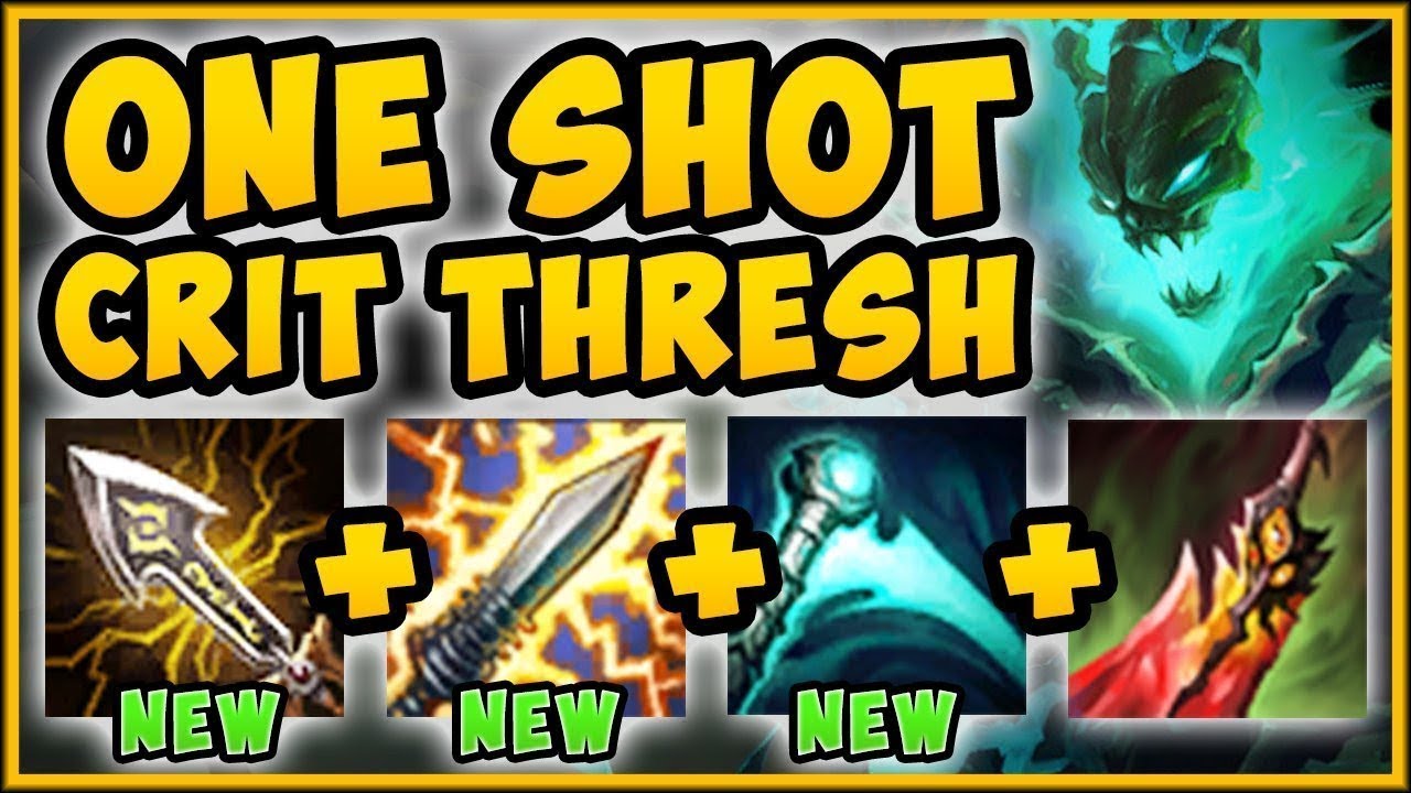 How to one shot with thresh { League of legends }! - YouTube