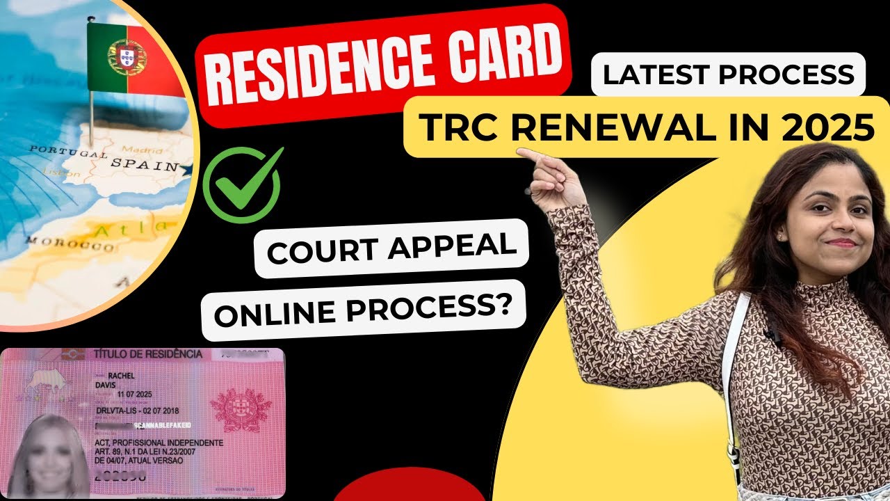 How To Successfully Renew Residence Card In Portugal? - YouTube