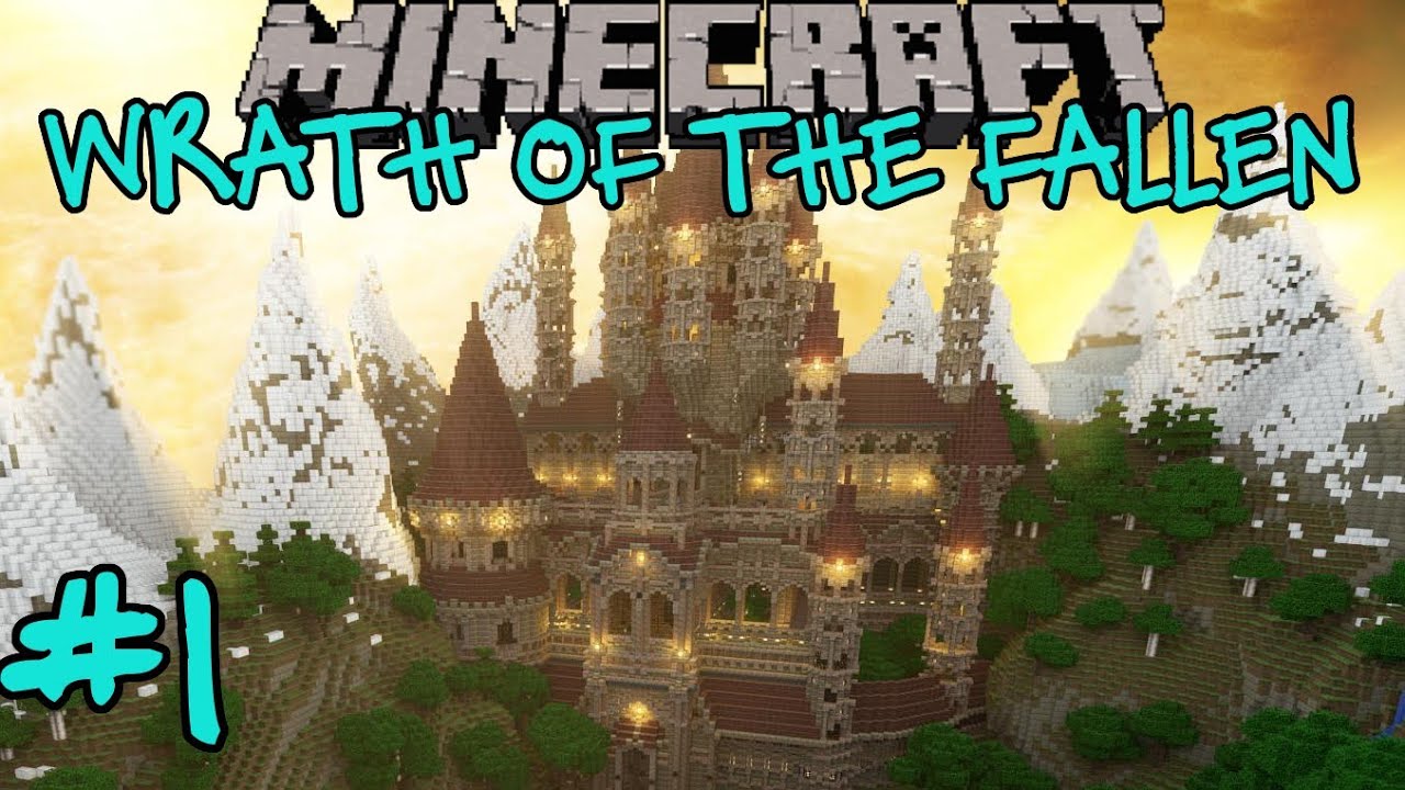 Minecraft: Wrath of the Fallen (Custom Adventure Map) Part 1 - YouTube