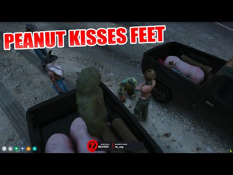 Hazel Makes Peanut KISS Her Feet 😂 | NoPixel 4.0
