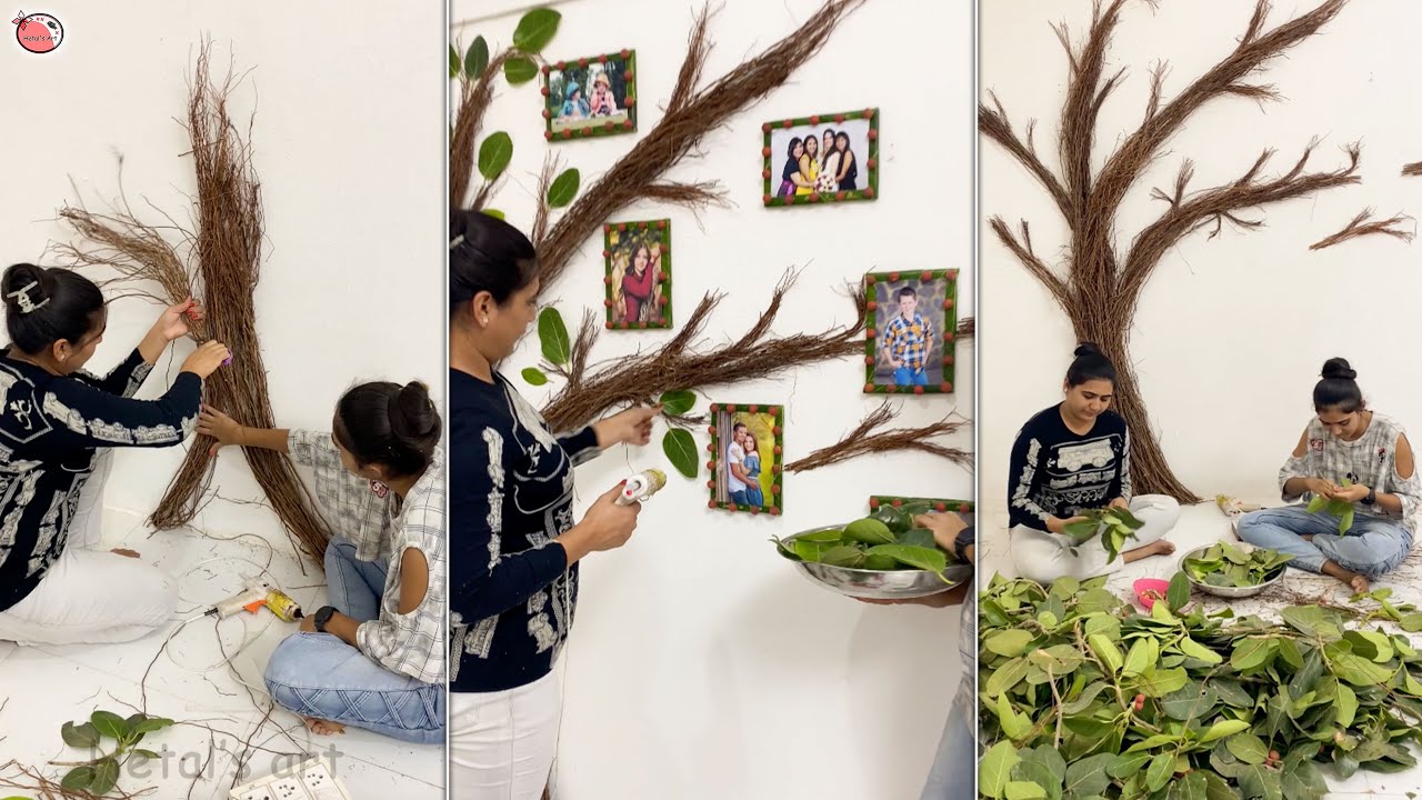 Original Tree branch & leaf Home DIY Corner decoration #tree #decor # ...