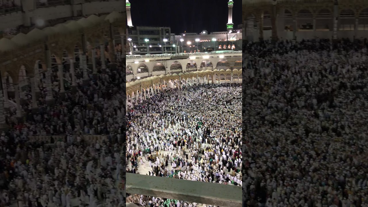 Holy Makkah | View from Top Floor | Captured on April 22, 2018 - YouTube