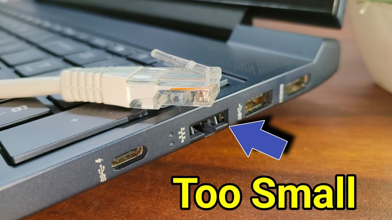 Ethernet Port Too Small | Small Ethernet Port In Laptop | Mini Ethernet ...