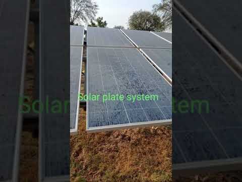 Solar Panel,Solar plate,solar system Connection for home #Shorts - YouTube