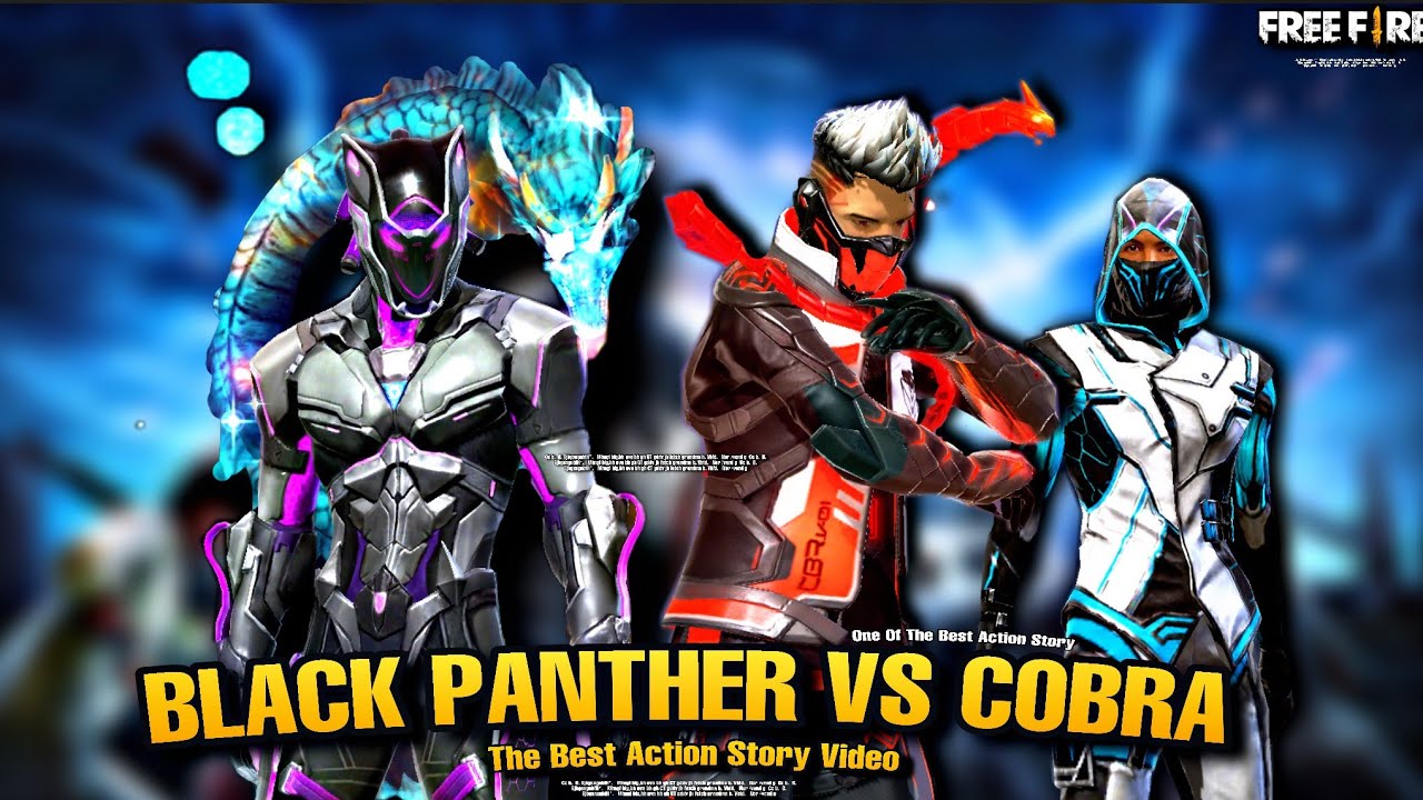 COBRA VS BLACK PANTHER 🔥 || FF STORY || THE SUPERHERO MOVIE || FREE ...