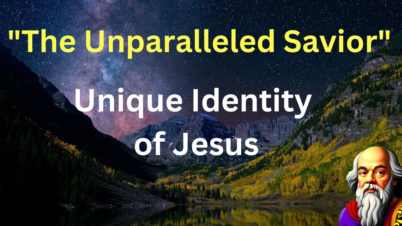 Unique Identity of Jesus: The Unparalleled Savior - YouTube