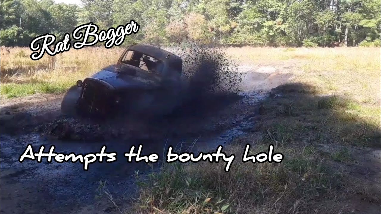 Custom Rat Rod Truck Goes Mud Bogging - YouTube