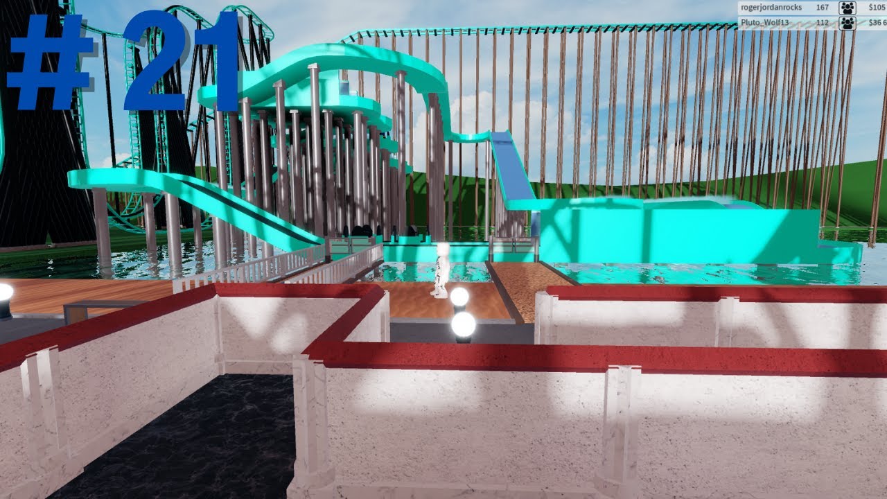 WATER PARK | THEME PARK TYCOON 2 - ROBLOX - YouTube