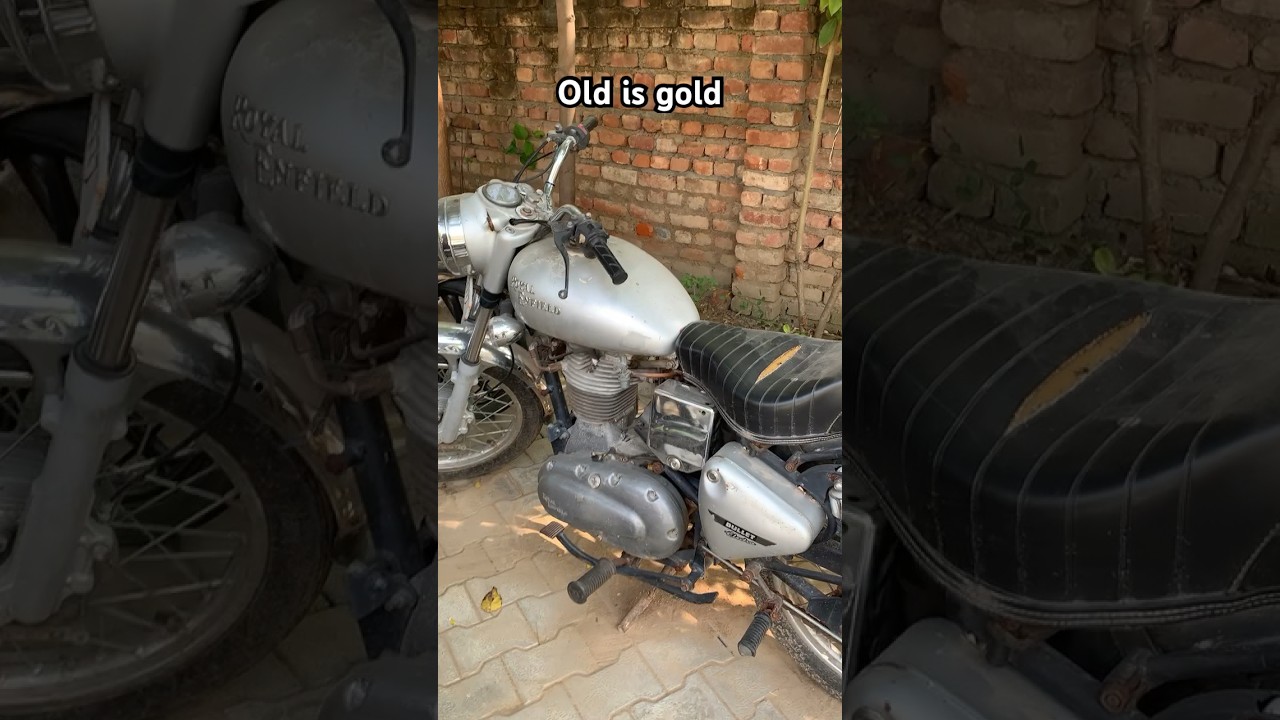 Old model royal enfield bullet old is gold #bullet #royalenfield # ...