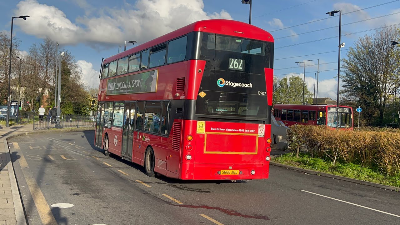 *LAST WEEK AGAIN* Stagecoach London SN68AGD 18907 on Route 262 at ...