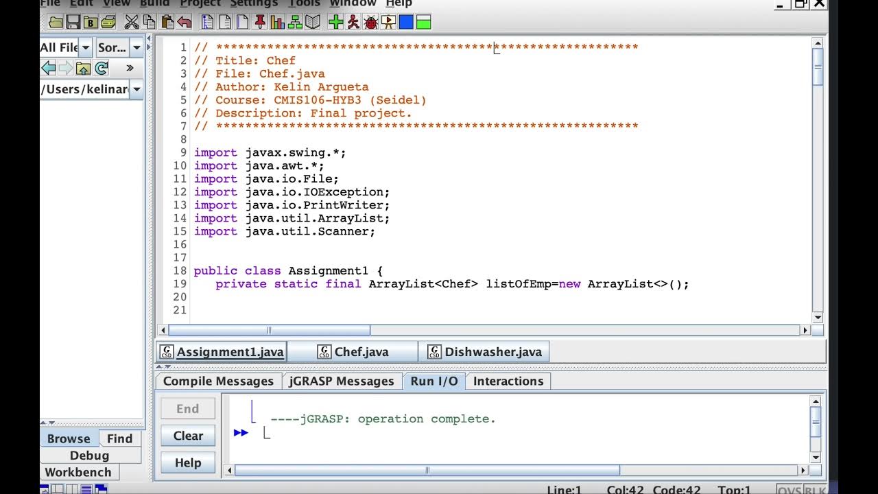 Intro to Java using JGrasp - YouTube