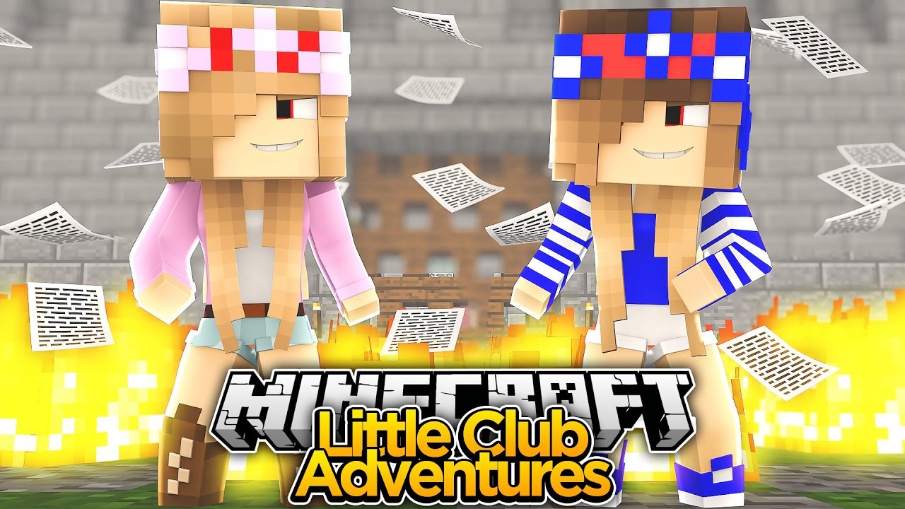 Minecraft Little Club Adventures - EVIL BABIES BLOW UP THE CASTLE ...
