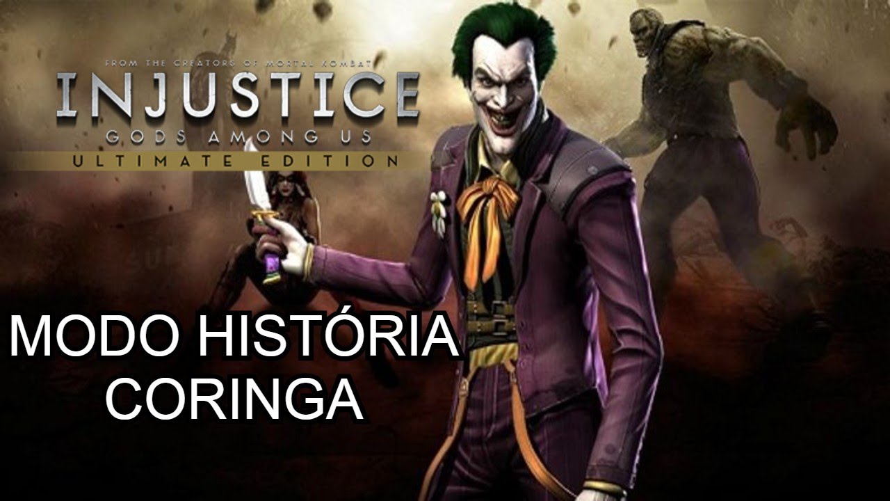 INJUSTICE GODS AMONG US - CORINGA - MODO HISTÓRIA - YouTube