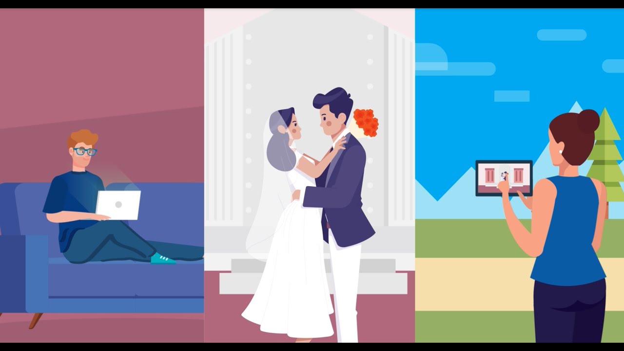 Live stream your wedding with Lovecast mobile app - YouTube