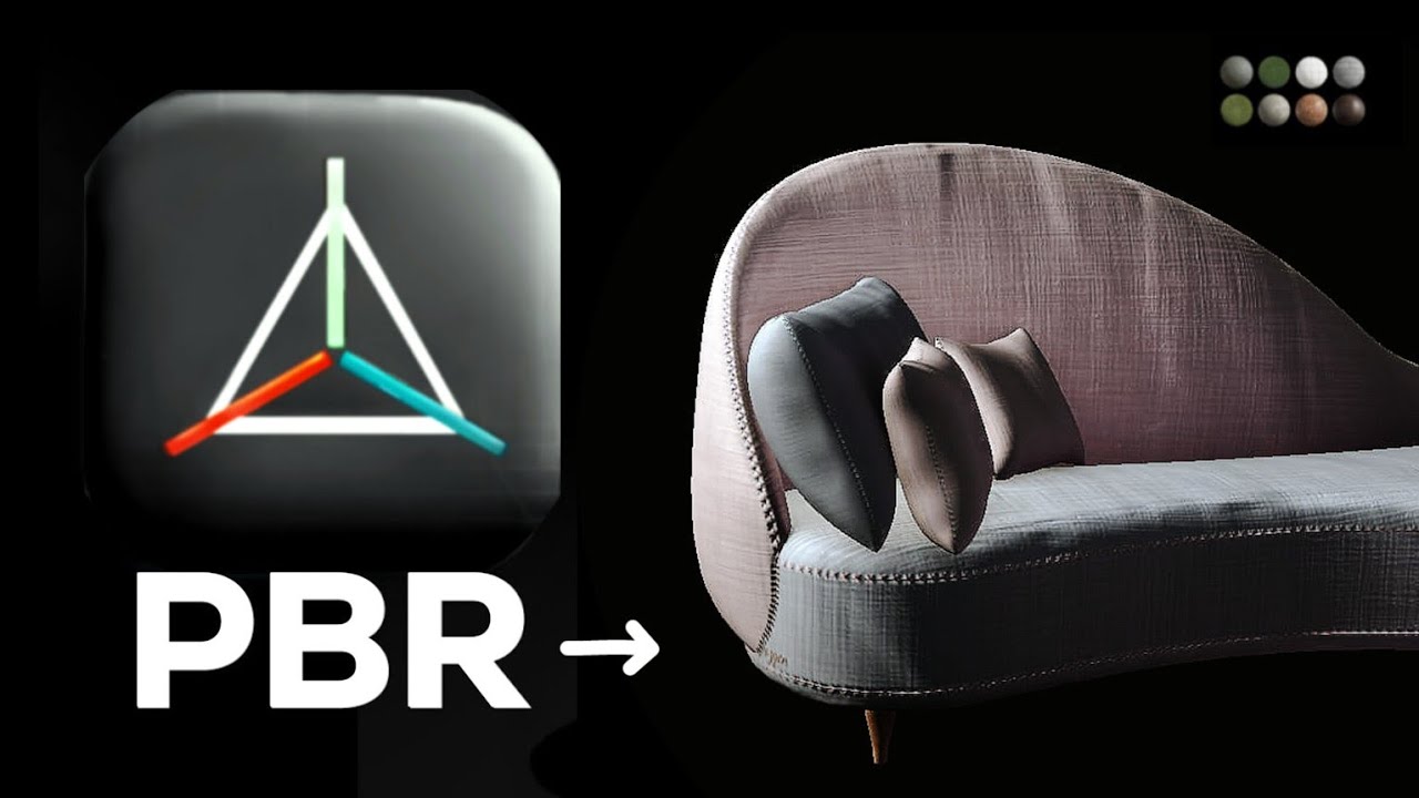 How to use PBR Textures in Prisma 3D? (From 2.0 to 2.1) l Preview - YouTube