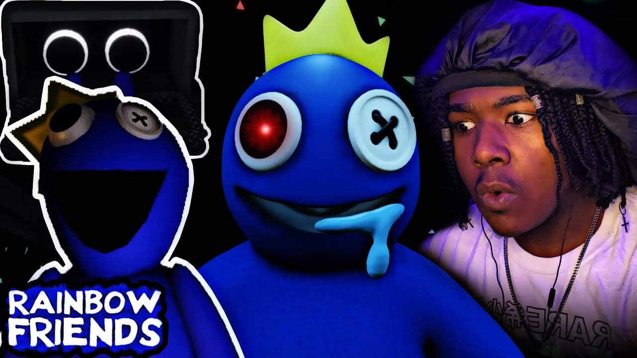 THIS GAME SCARED THE LIFE OUT OF ME (Rainbow Friends\Roblox) - YouTube