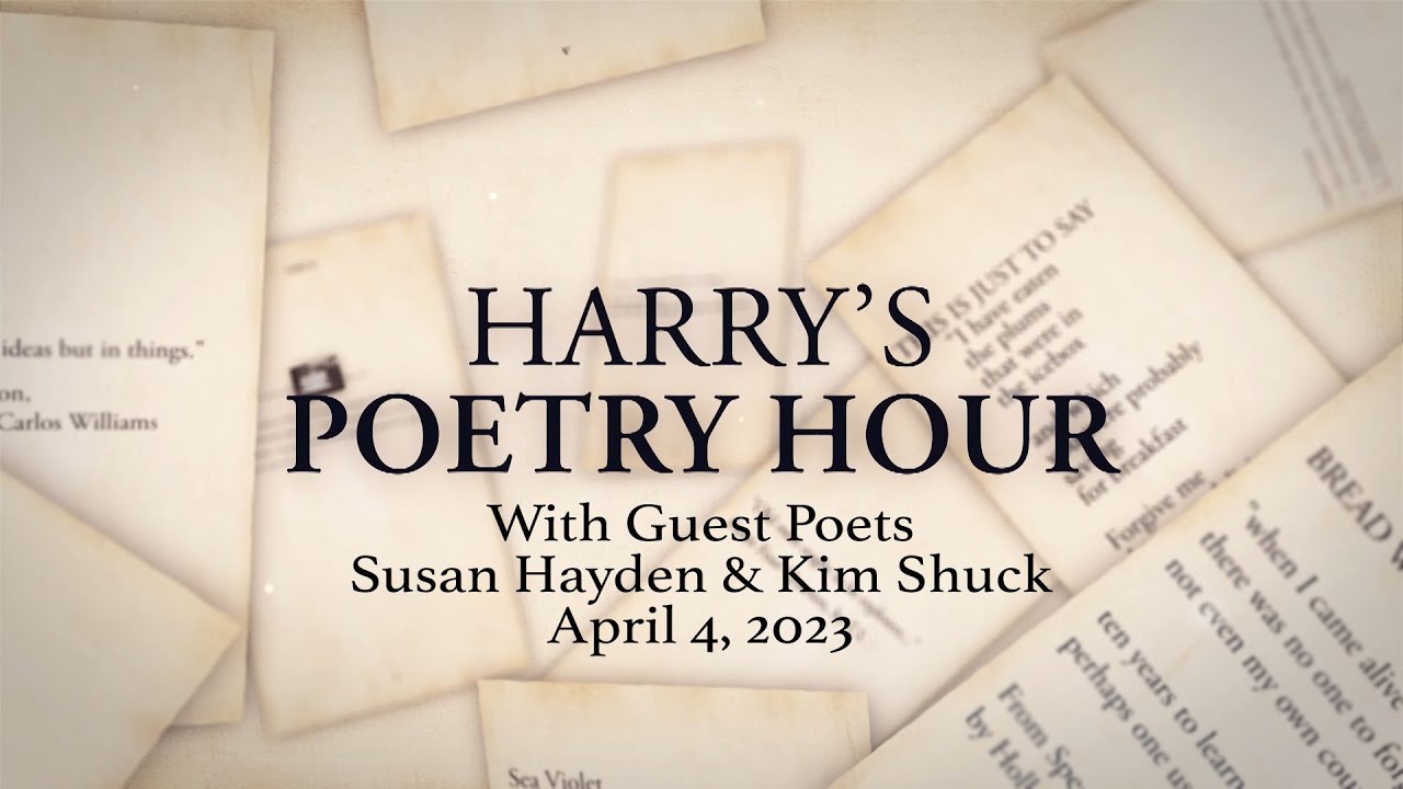 Harry's Poetry Hour: Susan Hayden & Kim Shuck - YouTube
